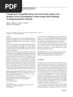 Modified Borg Dyspnea Scale Instructions | PDF
