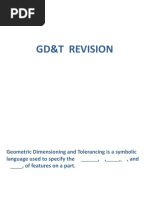 GD&T - Test Rev1 | PDF | Engineering Tolerance | Engineering