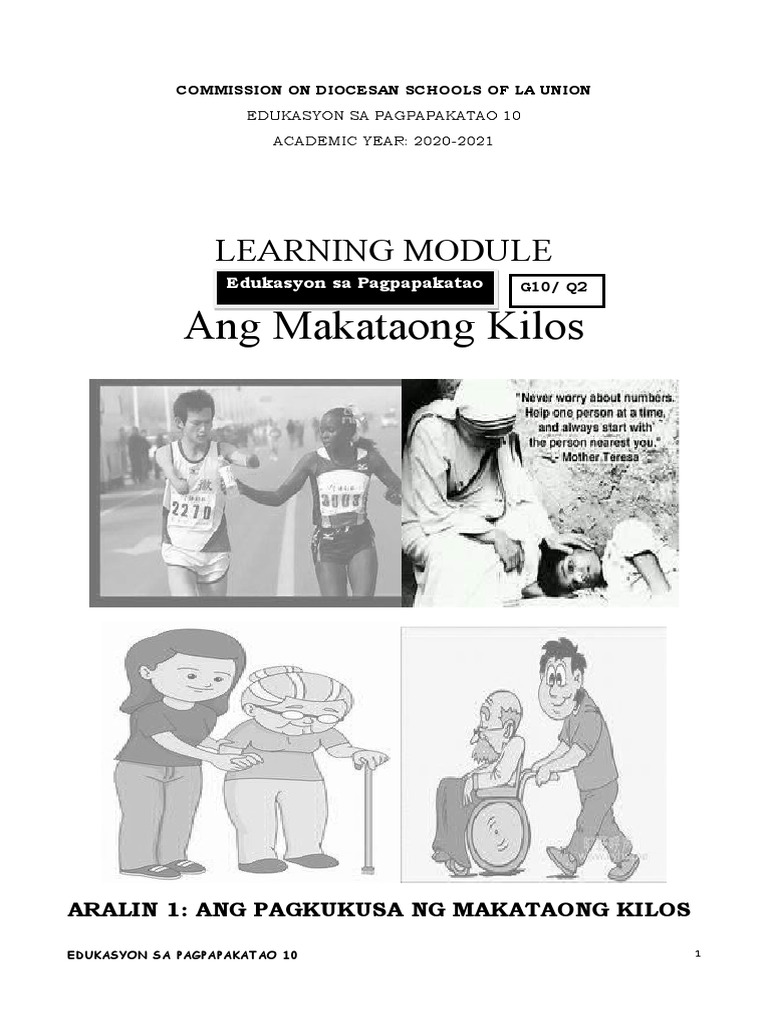 ESP 10 MODULE Quarter 2 | PDF