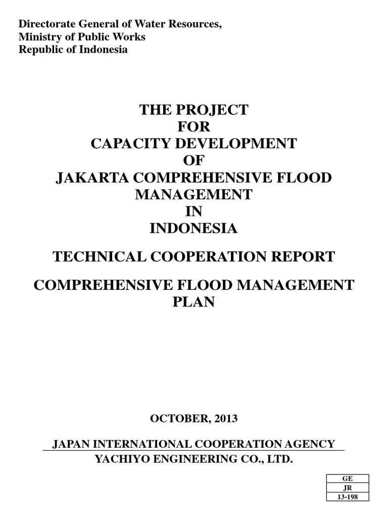 Comprehensive Flood Management Plan | PDF | Flood | River