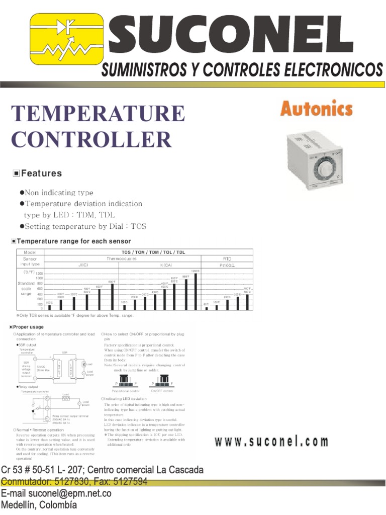 Controlador Temp | PDF