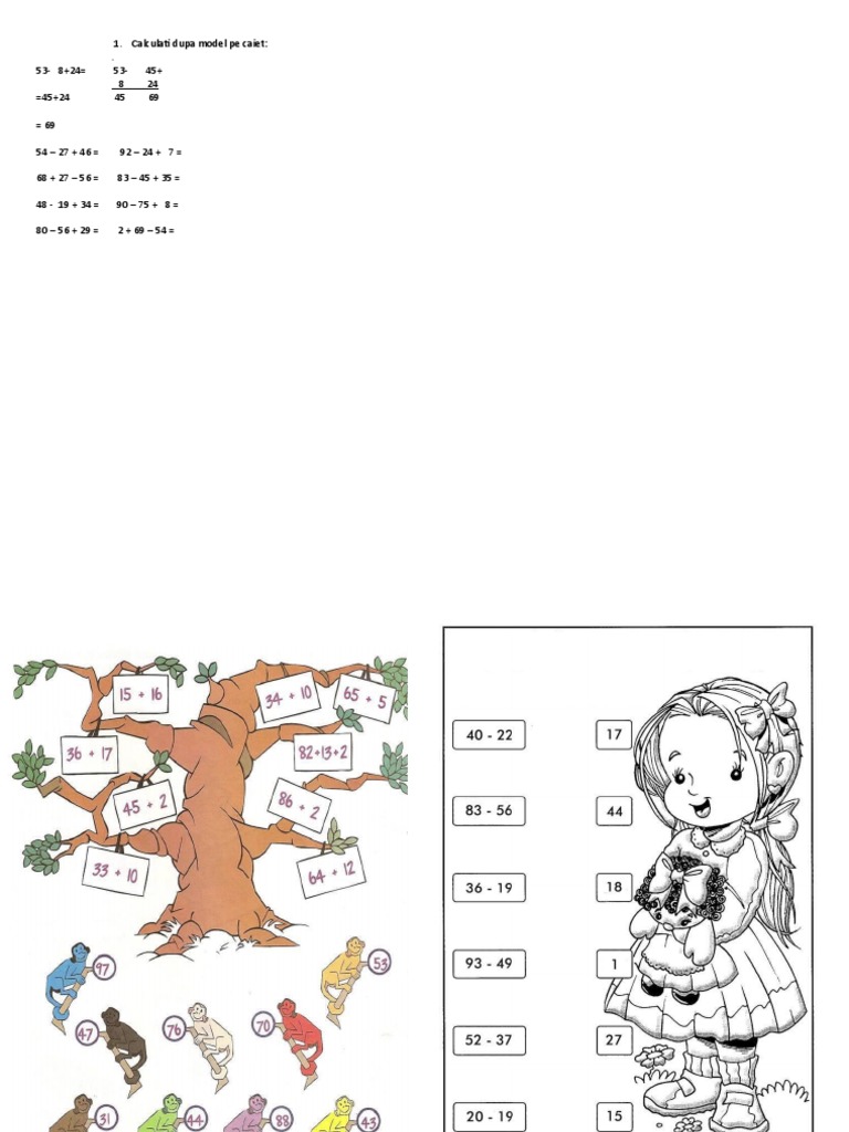 Calculati Dupa Model Pe Caiet | PDF | Teaching Methods & Materials