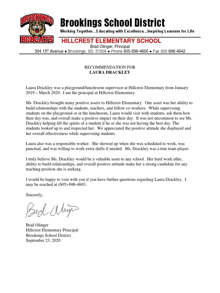 Reference Letter 3 | PDF