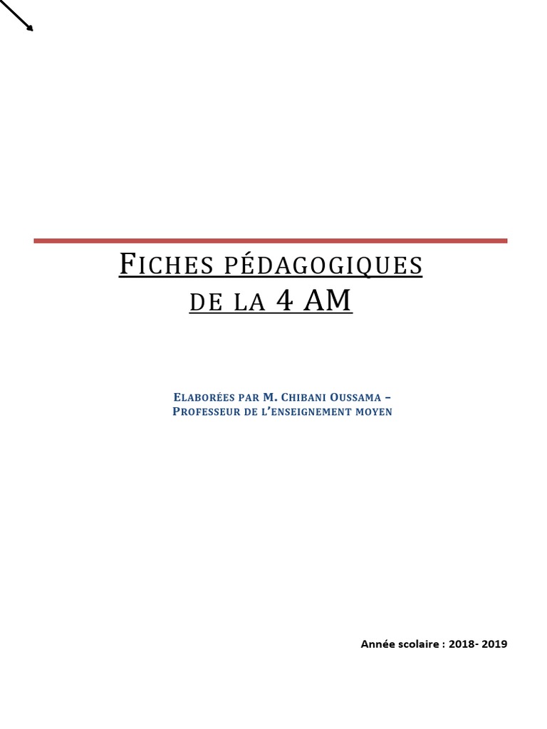 Fiches 4am | PDF | Clause | Environnement naturel