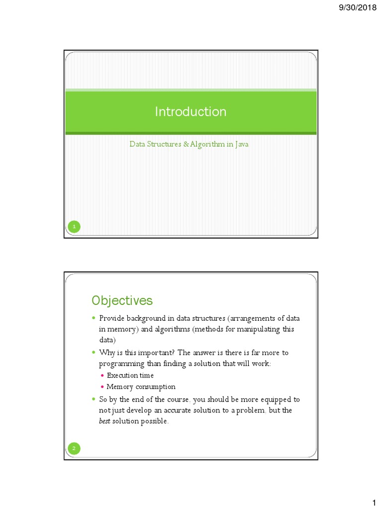 Chapter 1 Introduction Pdf Class Computer Programming Computer Data Storage
