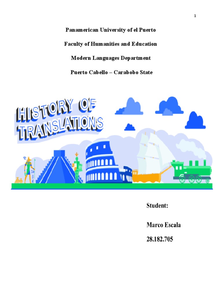 The History of Translation: From Ancient Translators to the Digital Age ...