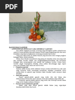 Handout Materi Garnish | PDF