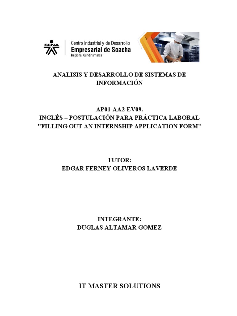 Formato Internship Application Form Pdf Java Script Application Software