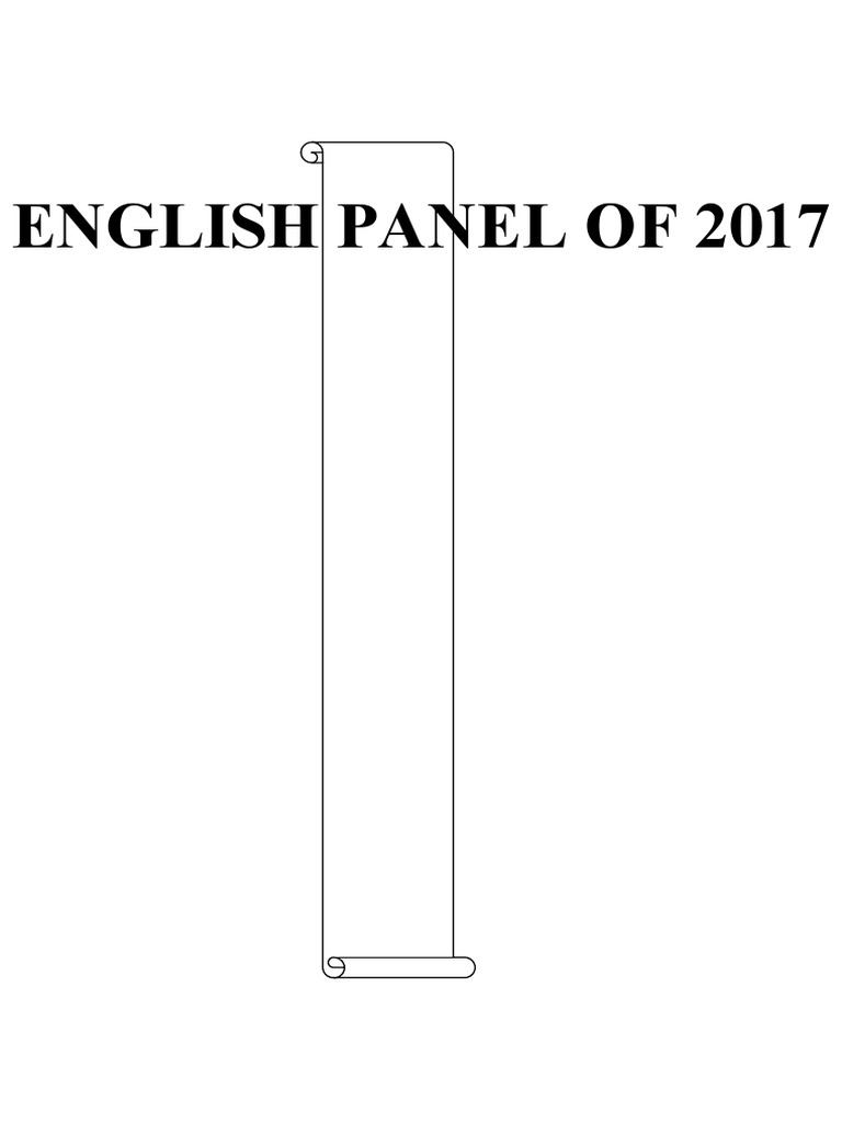 English Panel | PDF