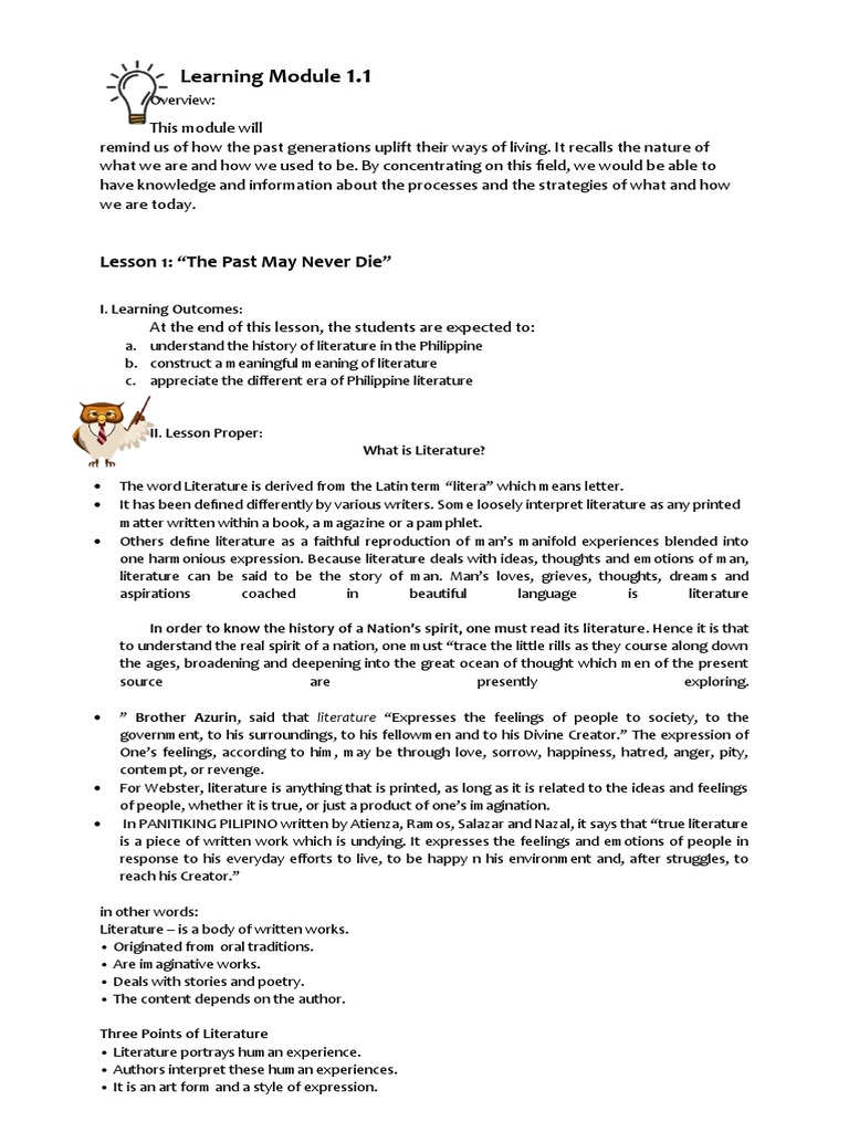 Lesson 1 Historical Background | PDF | Philippines | Tagalog Language