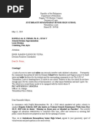 Letter Request Police Assistance Solicitation Letter Fun Run | PDF ...