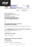 Memo Bahagian Kewangan Akaun | PDF