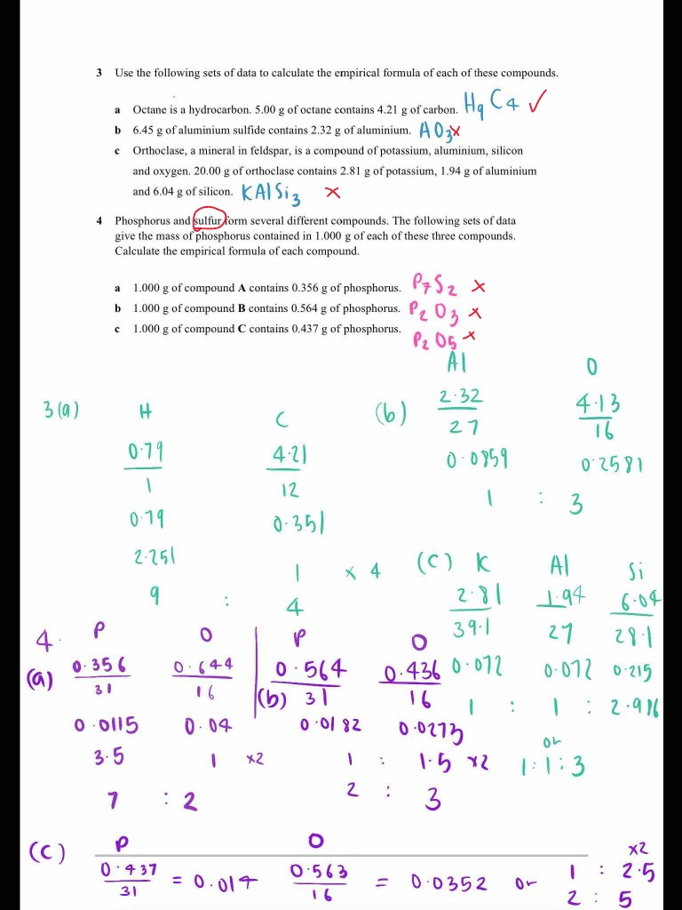 EF Worksheet PDF | PDF