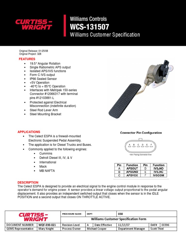 WM 540 Specification Sheet PDF | PDF | Electrical Engineering ...