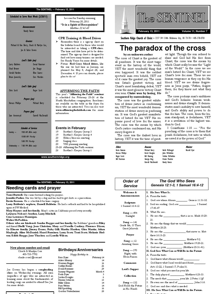The Paradox of the Cross Explained | PDF | Theology | Jesus