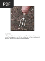 Essential Farm Tools and Their Uses | PDF | Tractor | Scissors
