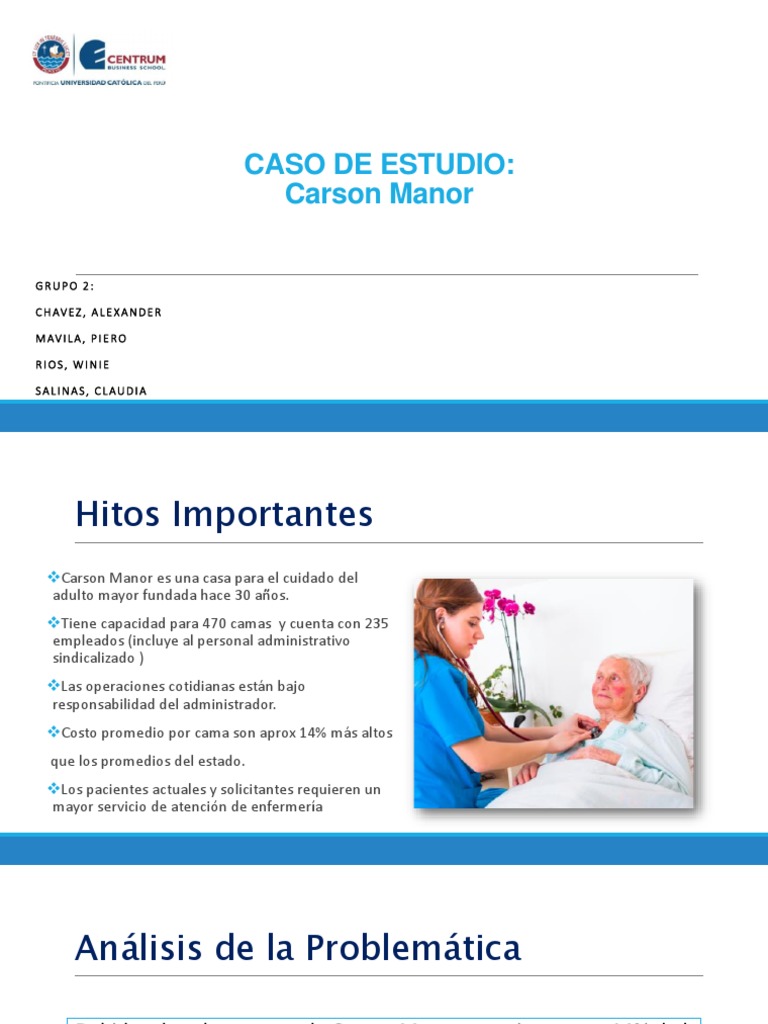 Caso Carson Manor - Grupo 2 | PDF | Empresas | Política