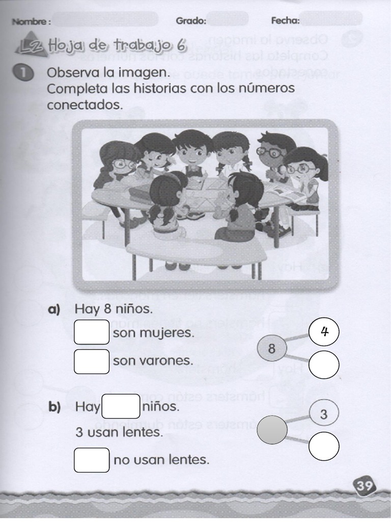 Fichas Números Conectados Parte Iii | PDF
