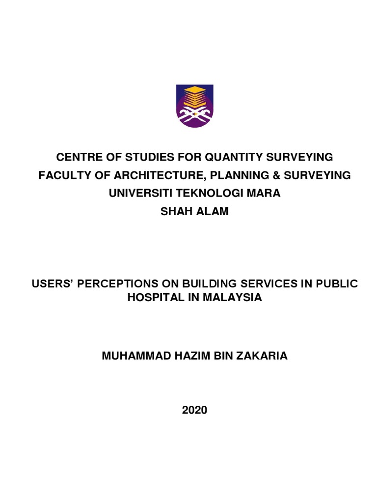 Contoh Cover Hardbound Uitm | PDF