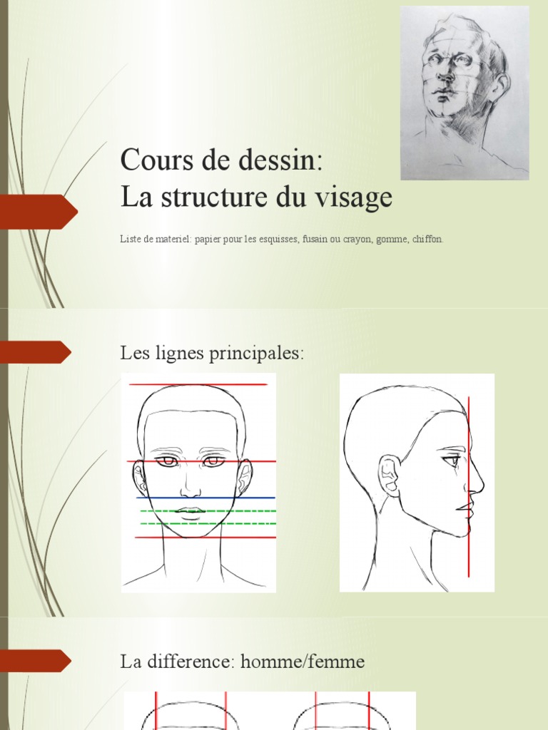 Cours de dessin : maîtriser le visage | PDF | Peintures