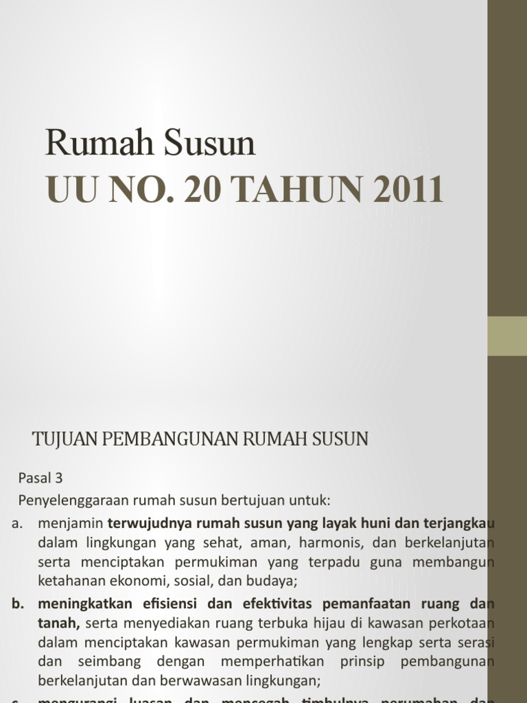 RUSUN | PDF