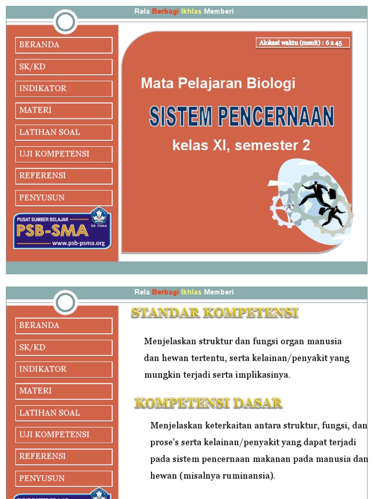 BA-Sistem Pencernaan Makanan | PDF