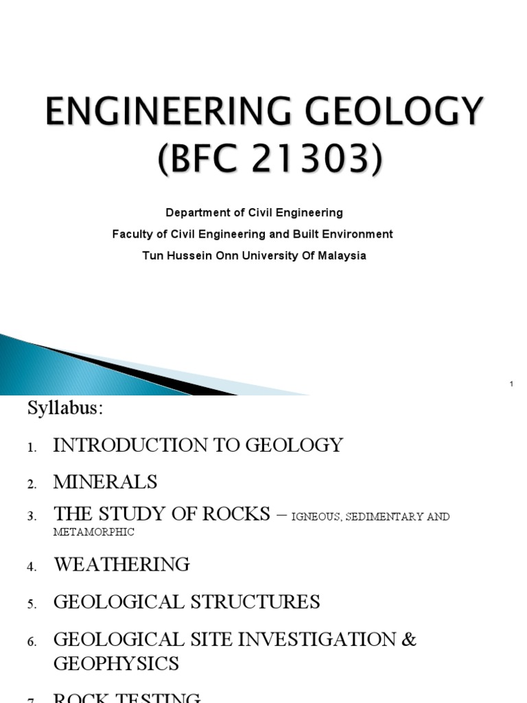 Chapter1-Introductiontogeology PRT | PDF | Plate Tectonics | Earth