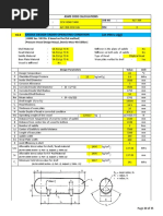 Saddle Support Design for Horizontal Vessels | PDF | Bending | Stress ...