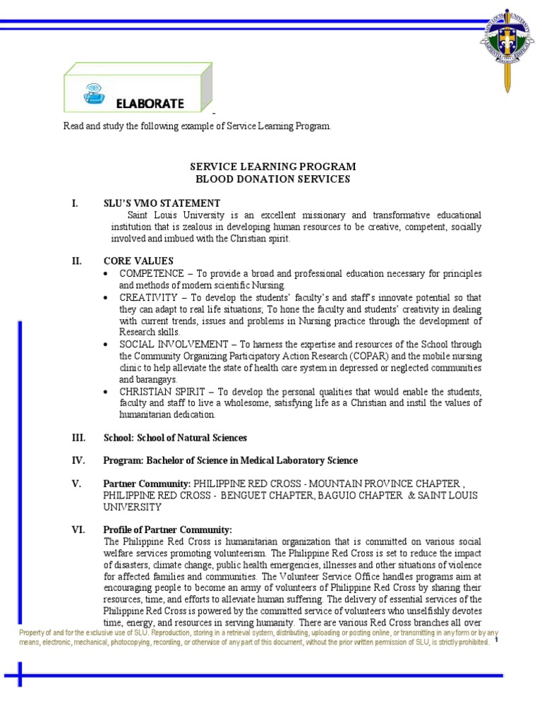 D. NSTP 1 Module 4 - Elaborate | Download Free PDF | Volunteering | Nursing