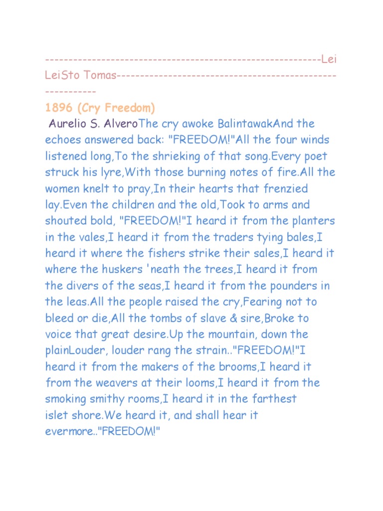 Lei Leisto Tomas | PDF