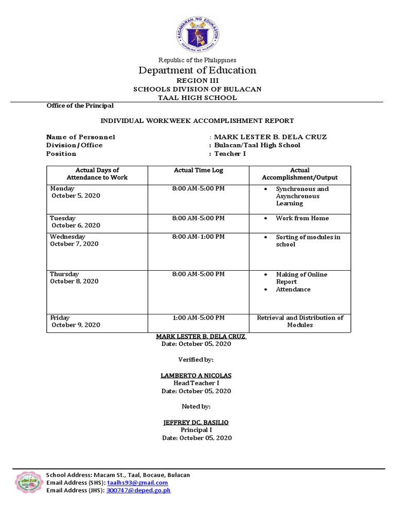 IWAR Oct.5-9, 2020 | PDF