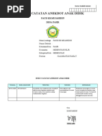 Contoh Rapor TK 2024 | PDF