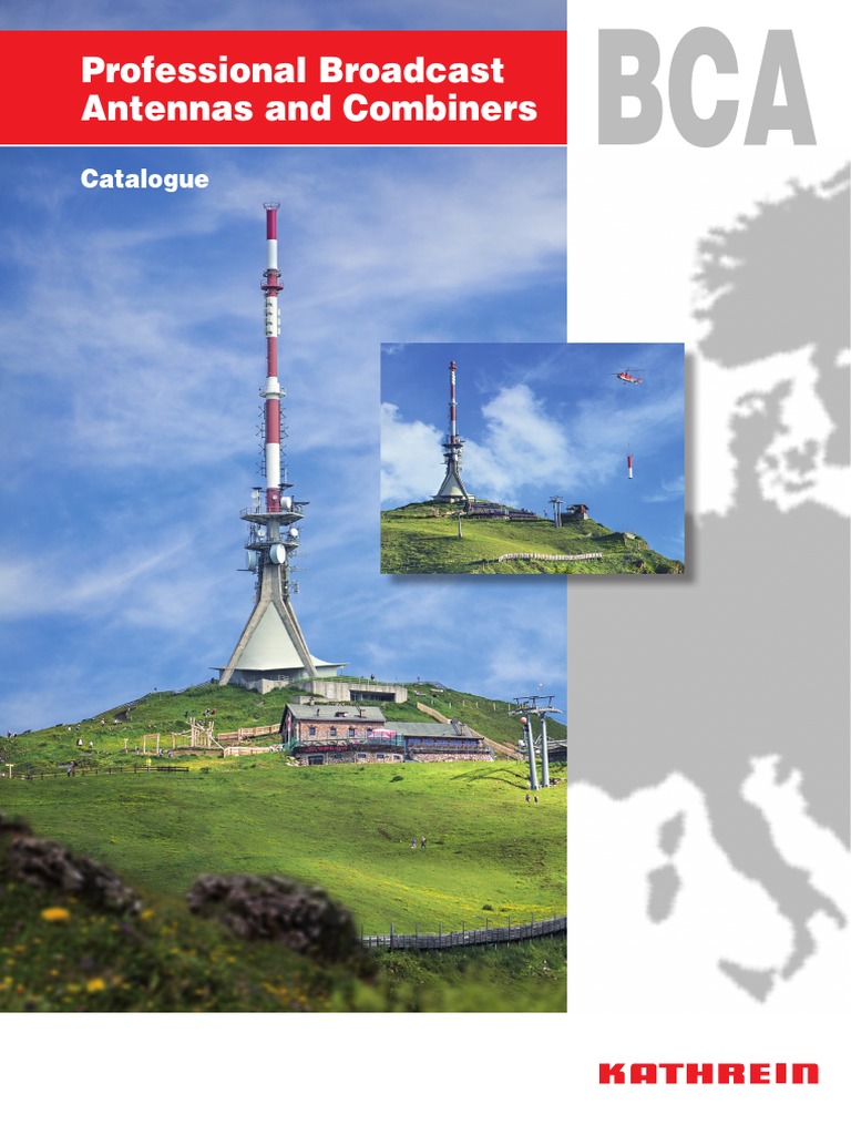 Profession Broadcast Antennas and Combiner Catalogue Kathrein 2014 ...