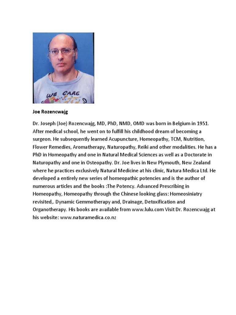 Rozencwajg J. - Organotherapy, Drainage and Detoxification | PDF ...