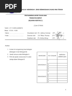 Kertas Soalan Sebenar SPM 2021-2022 - Sejarah | PDF