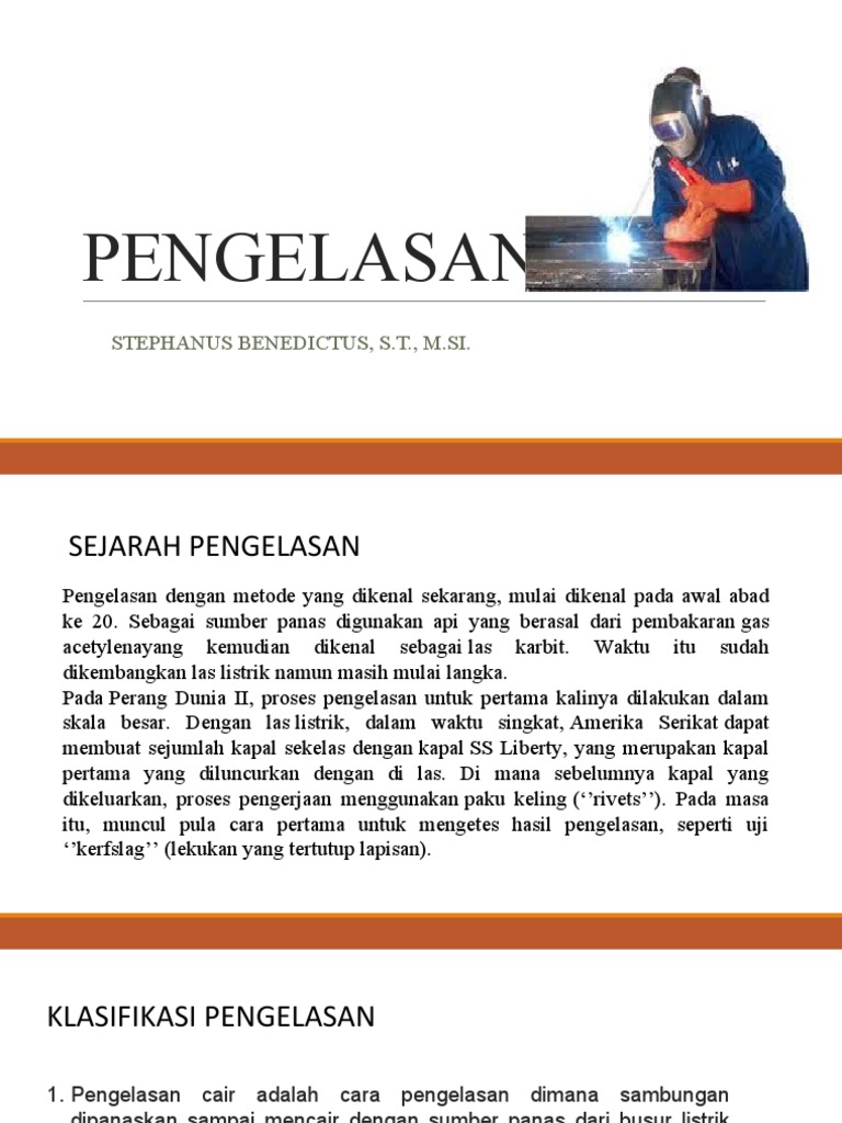 Sejarah dan Metode Pengelasan | PDF