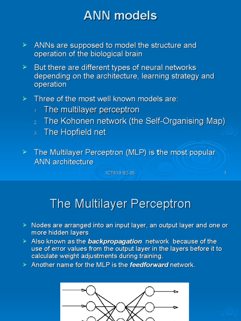 ANN Models | PDF | Cognitive Neuroscience | Computational Neuroscience