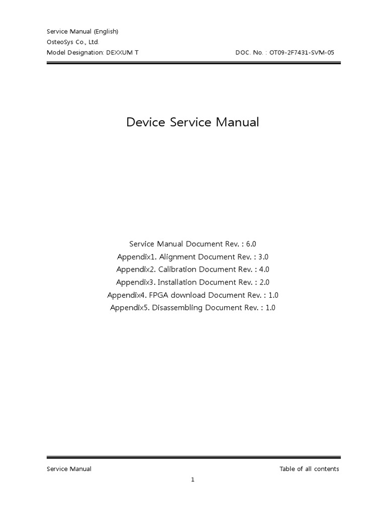 DEXXUM T Service Manual Overview | PDF | High Voltage | Troubleshooting