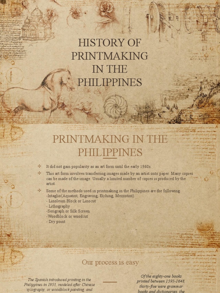History of Printmaking in The Philippines | PDF | Printmaking | Woodcuts