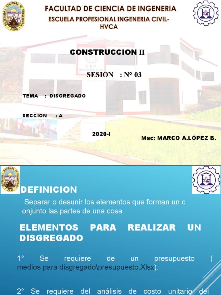 Tema N°03 Disgregado | PDF