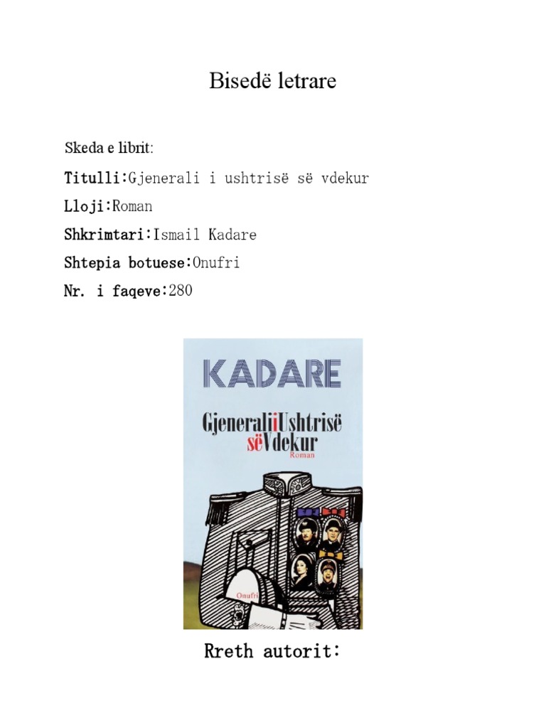 Bisedë Letrare | PDF