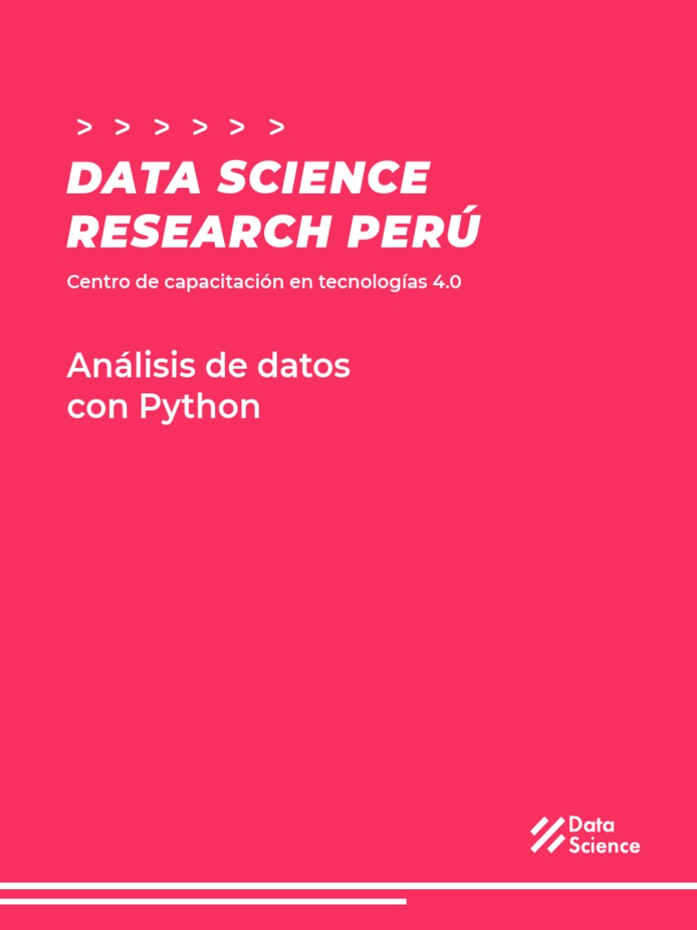 BROCHURE CURSO DE PYTHON - Analisis de Datos PDF | PDF | Python ...
