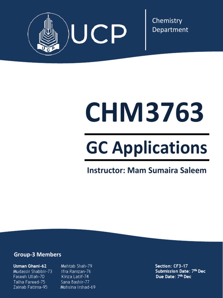 GC Applications: Care + Research | PDF | Gas Chromatography ...