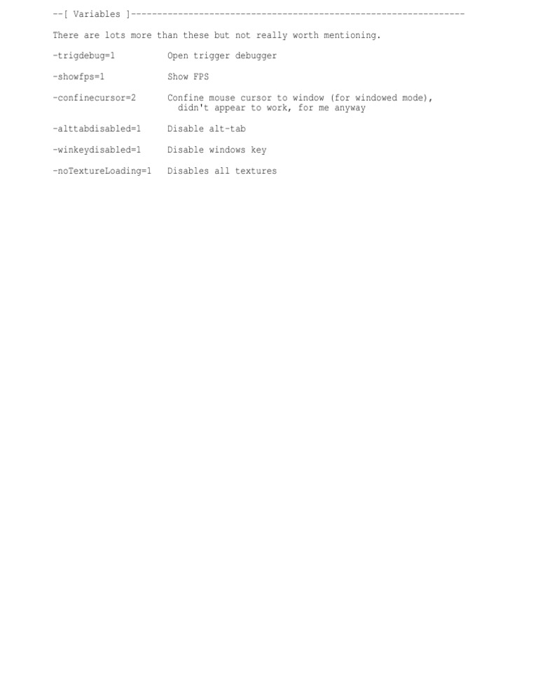Starcraft 2 Command Line Options | PDF