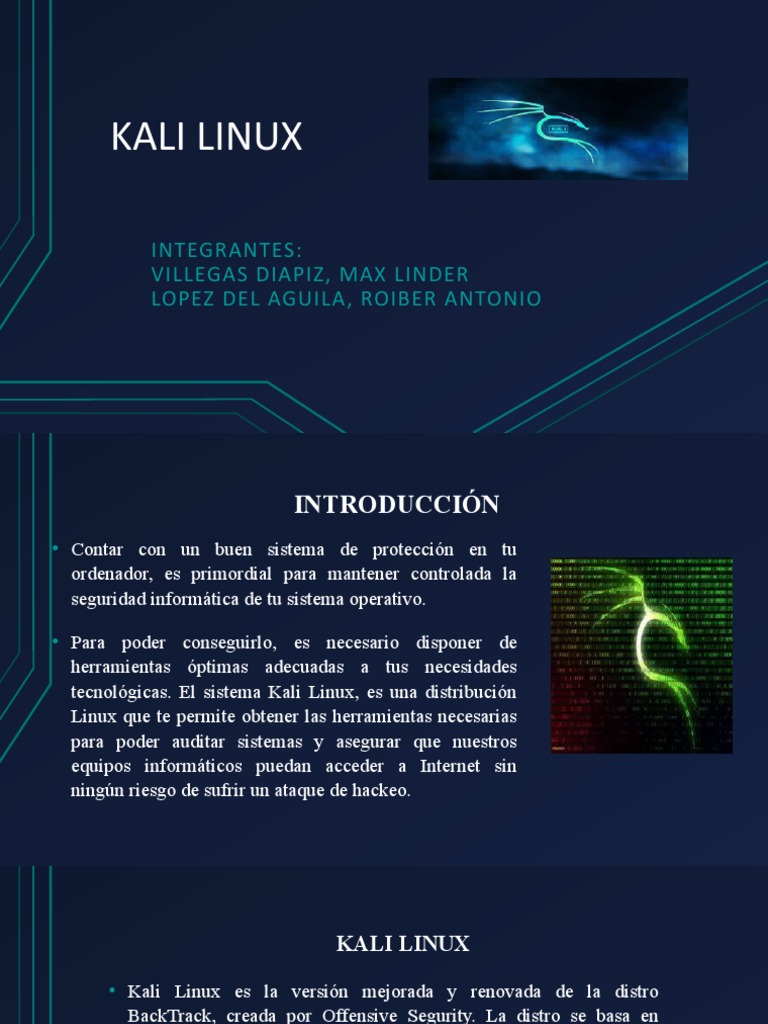 Kali Linux | PDF