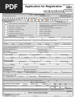 BIR Application For Registration FORM (1901) | PDF | Taxes | Capital ...