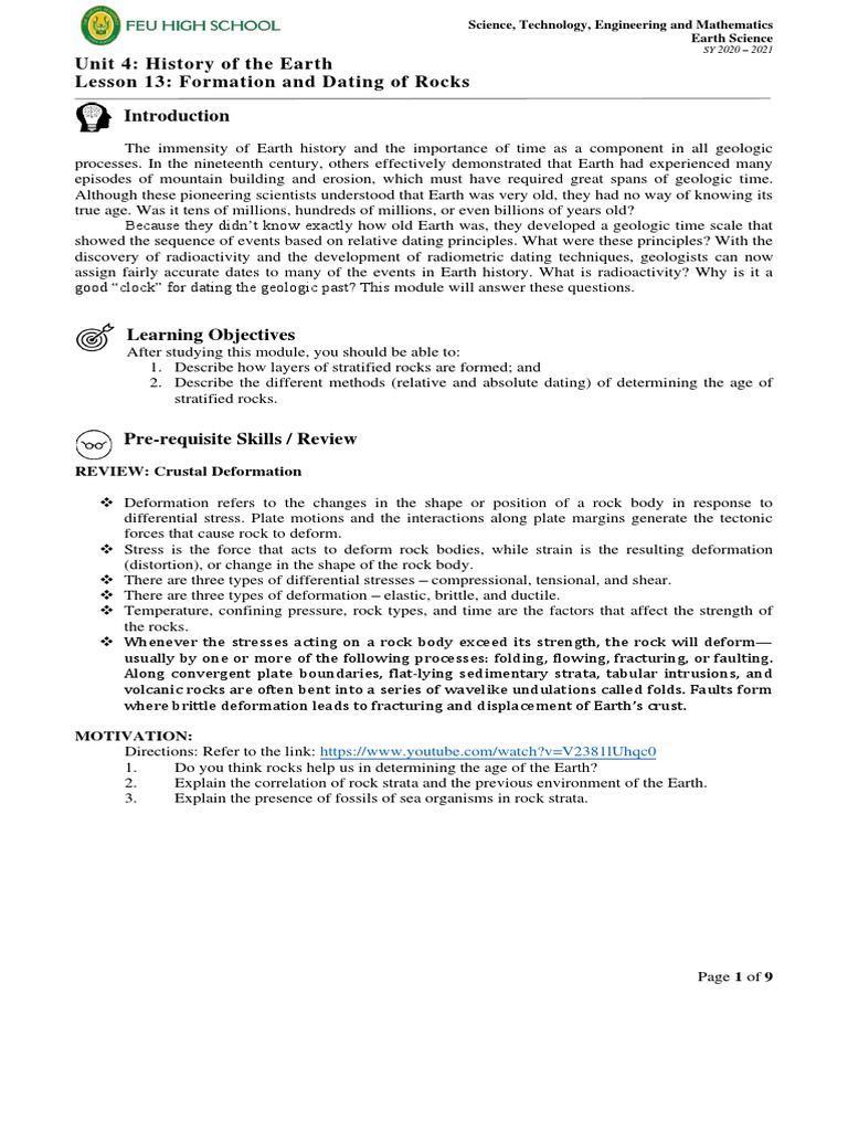 Rock Formation & Dating Basics | PDF | Atomic Nucleus | Neutron