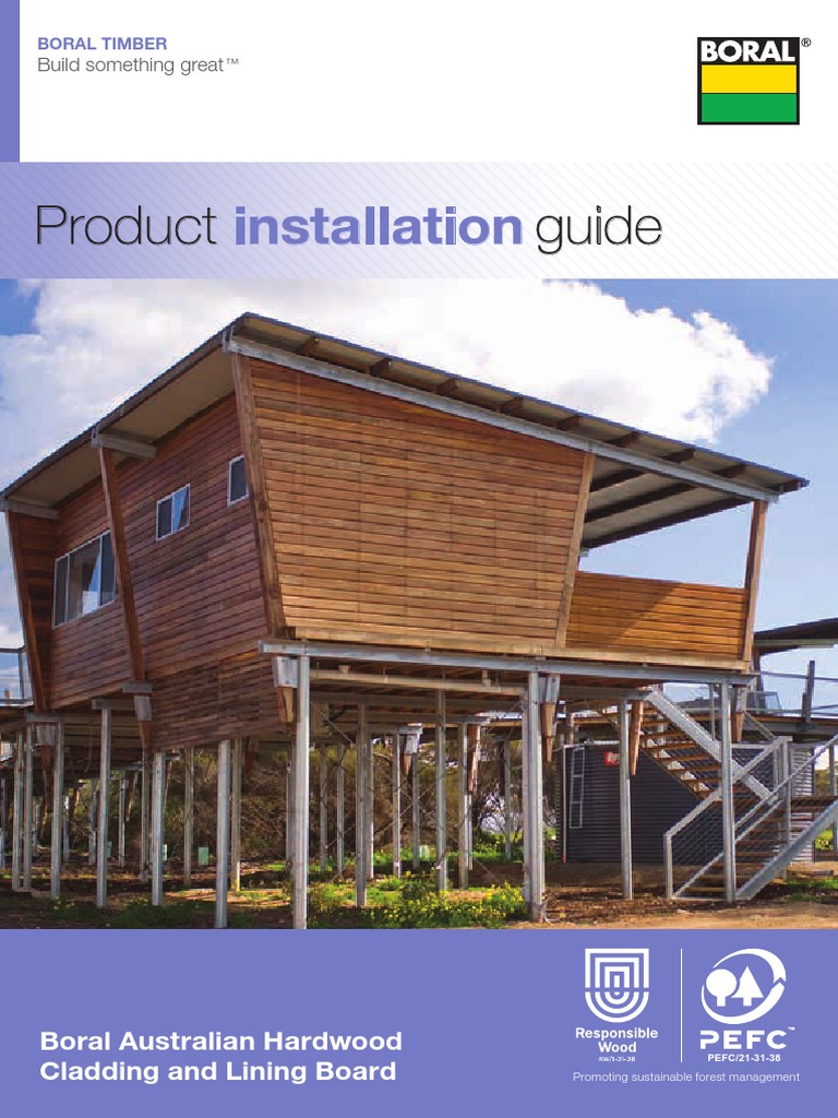 Timber - Installation Guide Cladding - Lining - Update - v1 | PDF ...