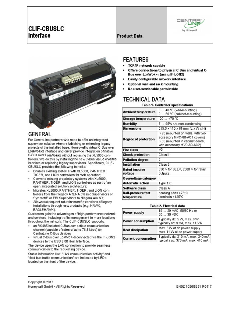 Clif-Cbuslc Interface: Features | Download Free PDF | Usb | Computer ...