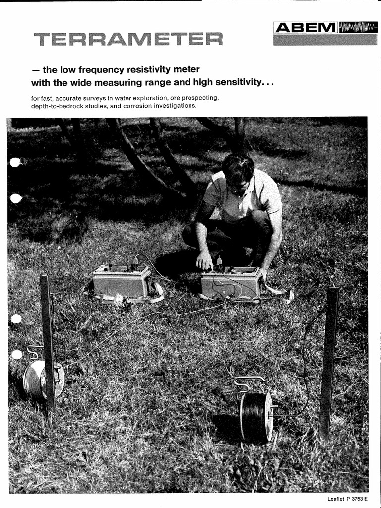 Manual ABEM AC TERRAMETER | PDF